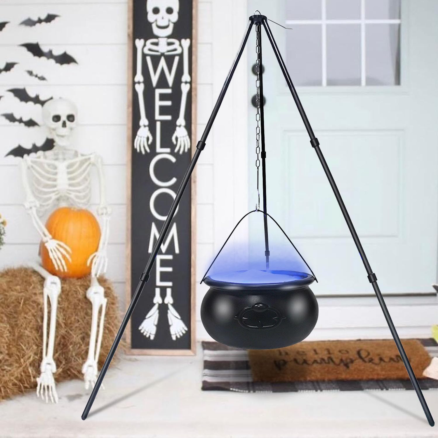 Amazon.com: UPLAVIE Halloween Decorations Outdoor, Large Witches ...