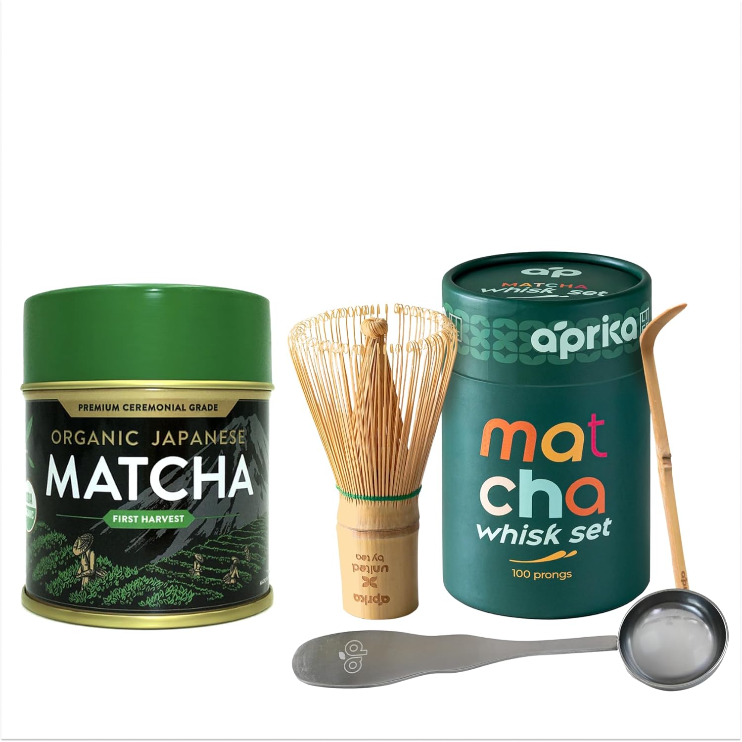 Amazon.com: Japanese Ceremonial Matcha Powder 30g + Matcha Bamboo Whisk ...