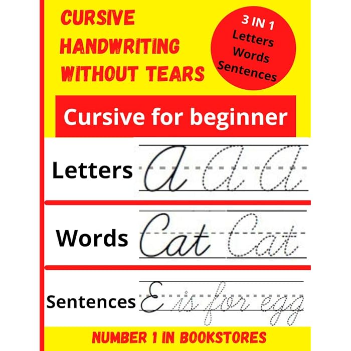 Buy Cursive handwriting without tears: Cursive for Beginner ...