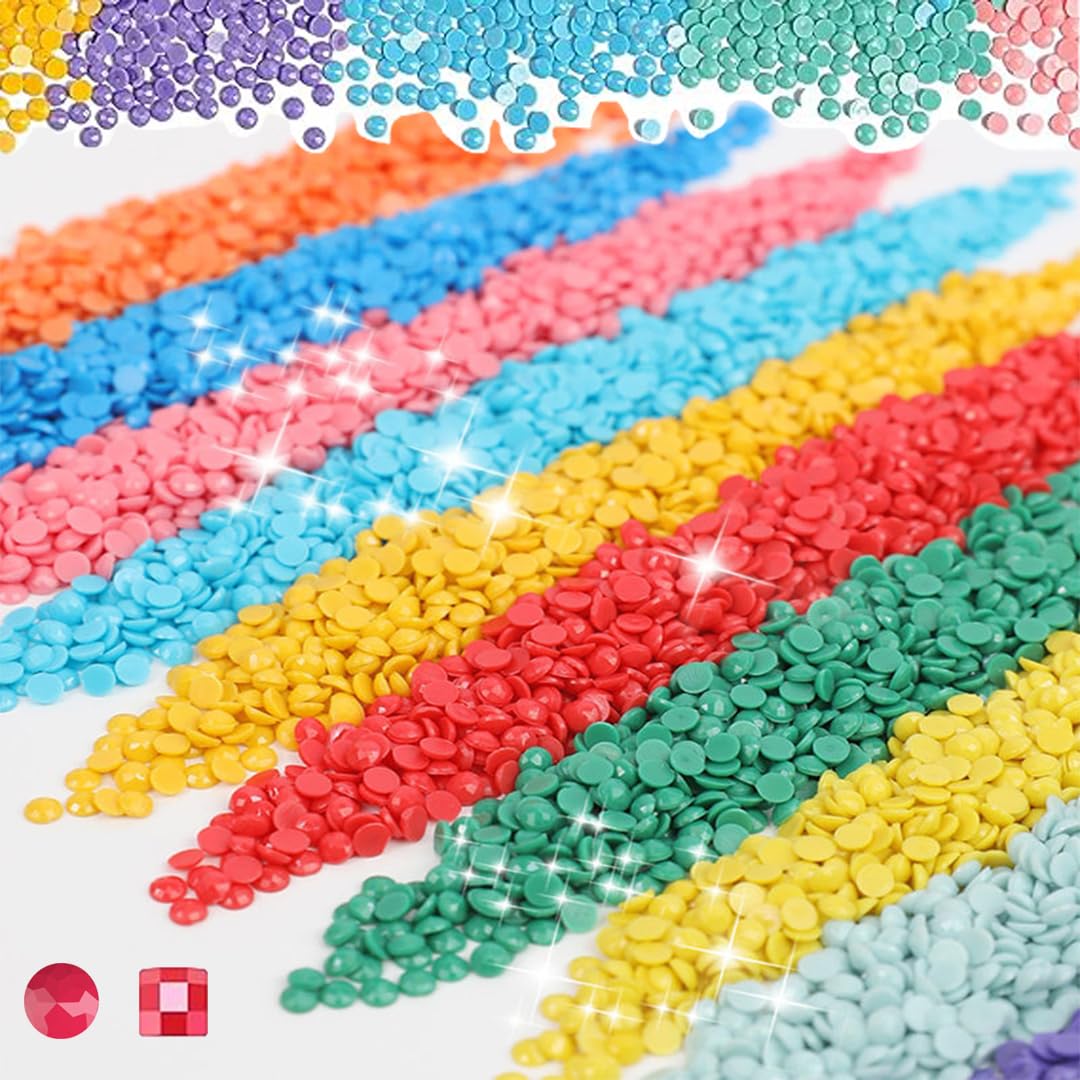 Amazon.com: YEYKZART 938 Diamond Painting Drills Beads Diamonds Gems ...