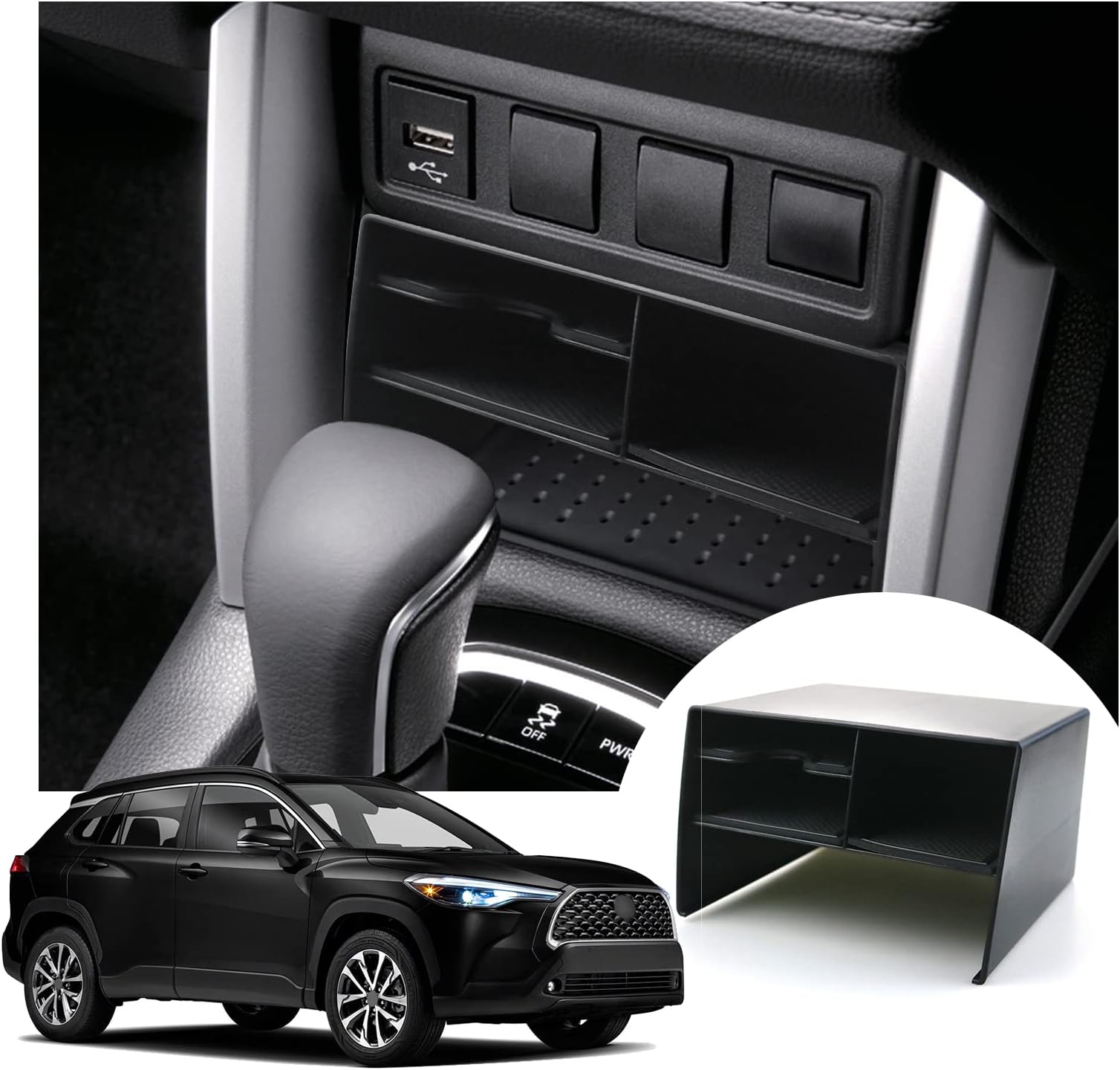 LFOTPP Ablagefach Mittelkonsole Für Toyyota Corolla Cross SUV, Auto ...
