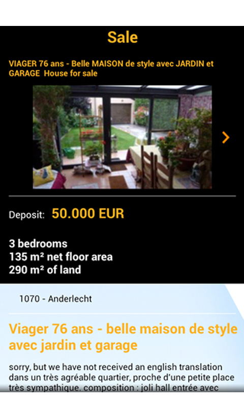 Immoweb - App on the Amazon Appstore