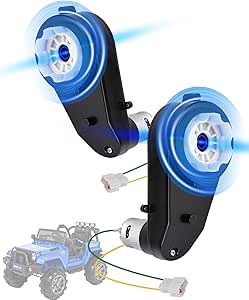 Amazon.com: 12V Motor 40000RPM Gearbox for Power Wheels Replacement ...