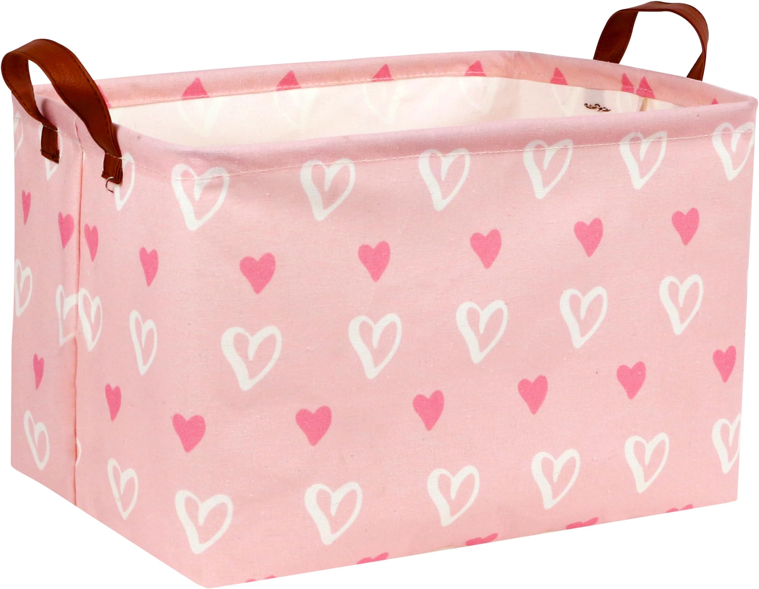 Amazon.com: senya Valentine's Day Storage Baskets Collapsible Storage ...