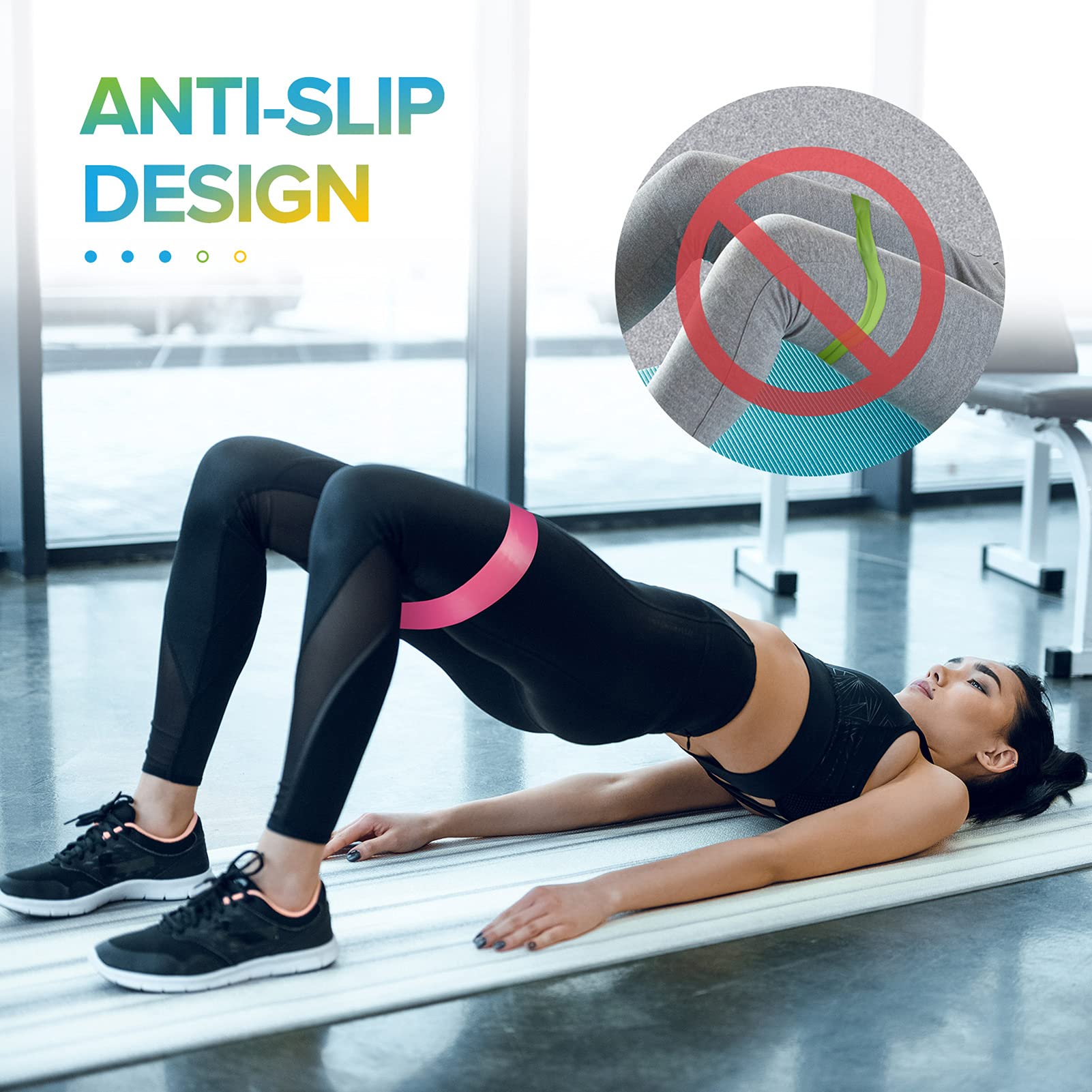 Snapklik.com : Resistance Loop Exercise Bands, Suitable For Arm, Leg ...