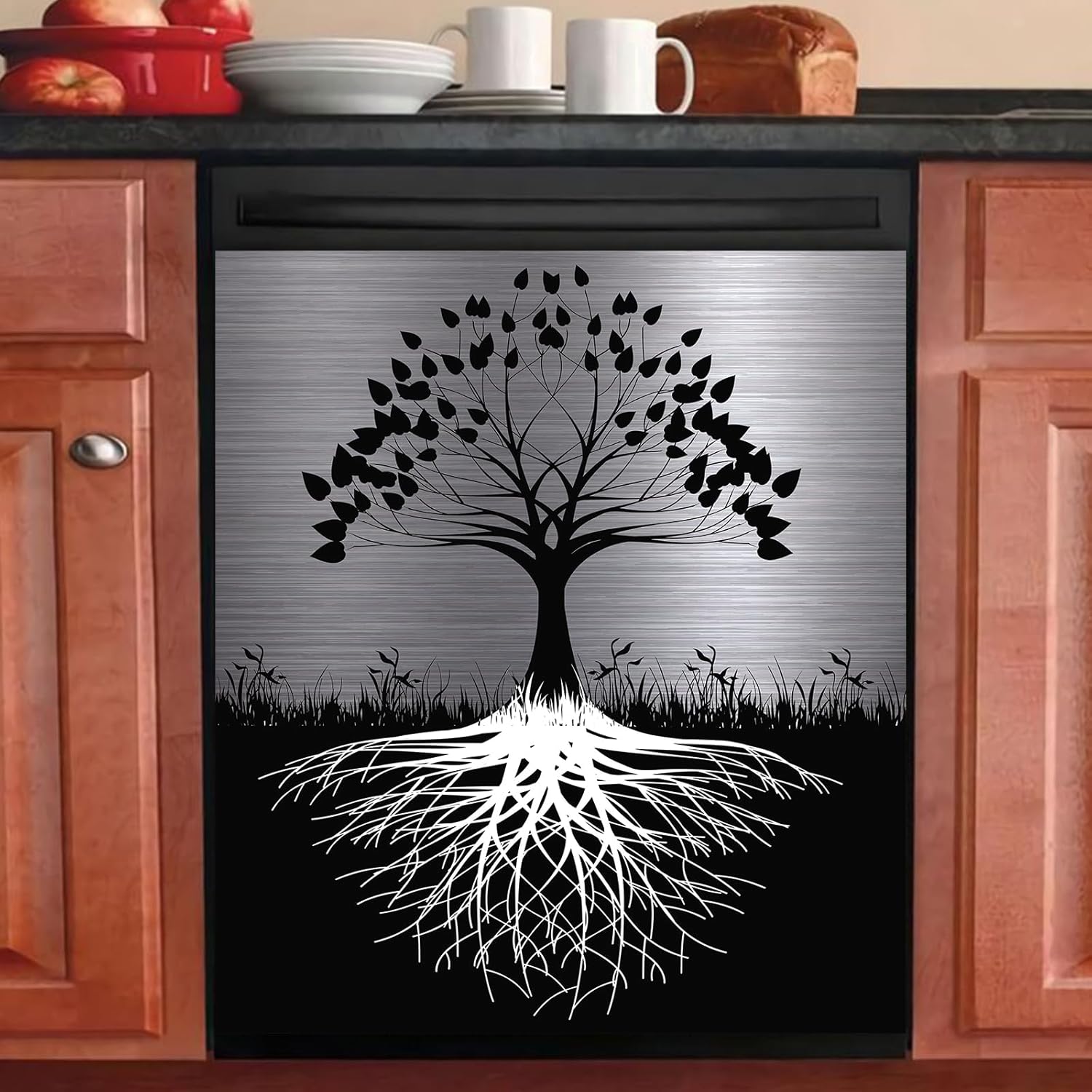 Amazon.com - Tree of Life Dishwasher Cover Magnet Decor,23x26inch Large ...