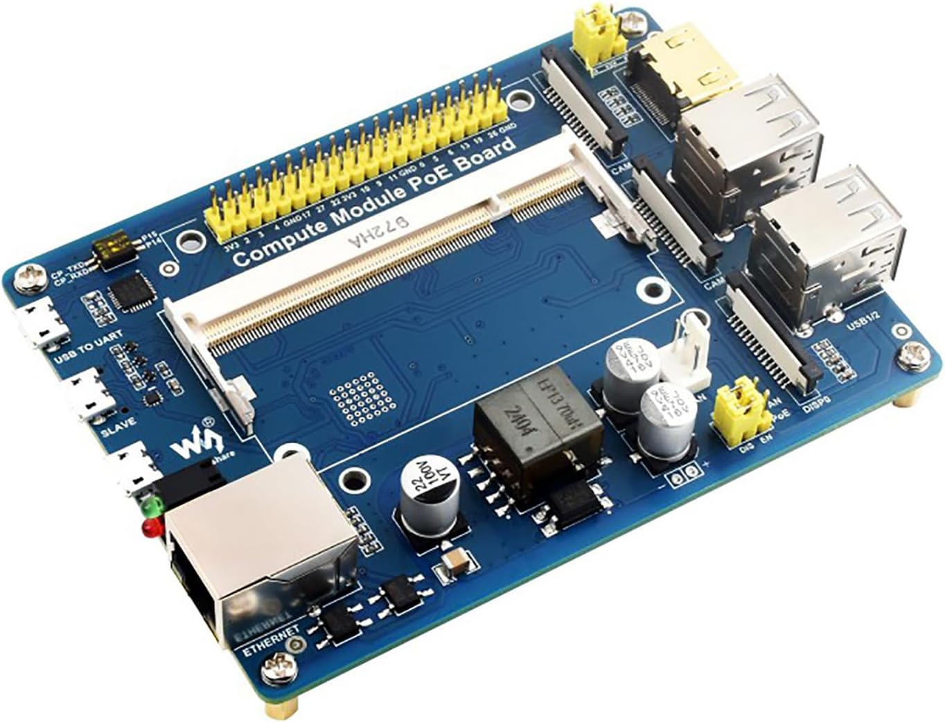Amazon.com: Compute Module 3 IO Board for Compatible with Raspberry Pi ...