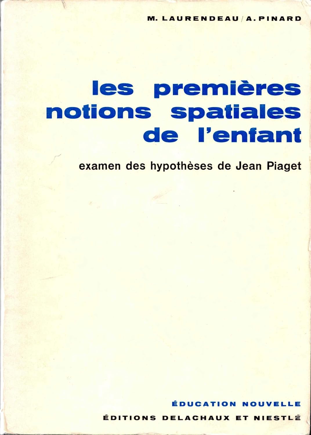 Amazon.fr - Monique Laurendeau, Adrien Pinard,... Les Premières notions ...