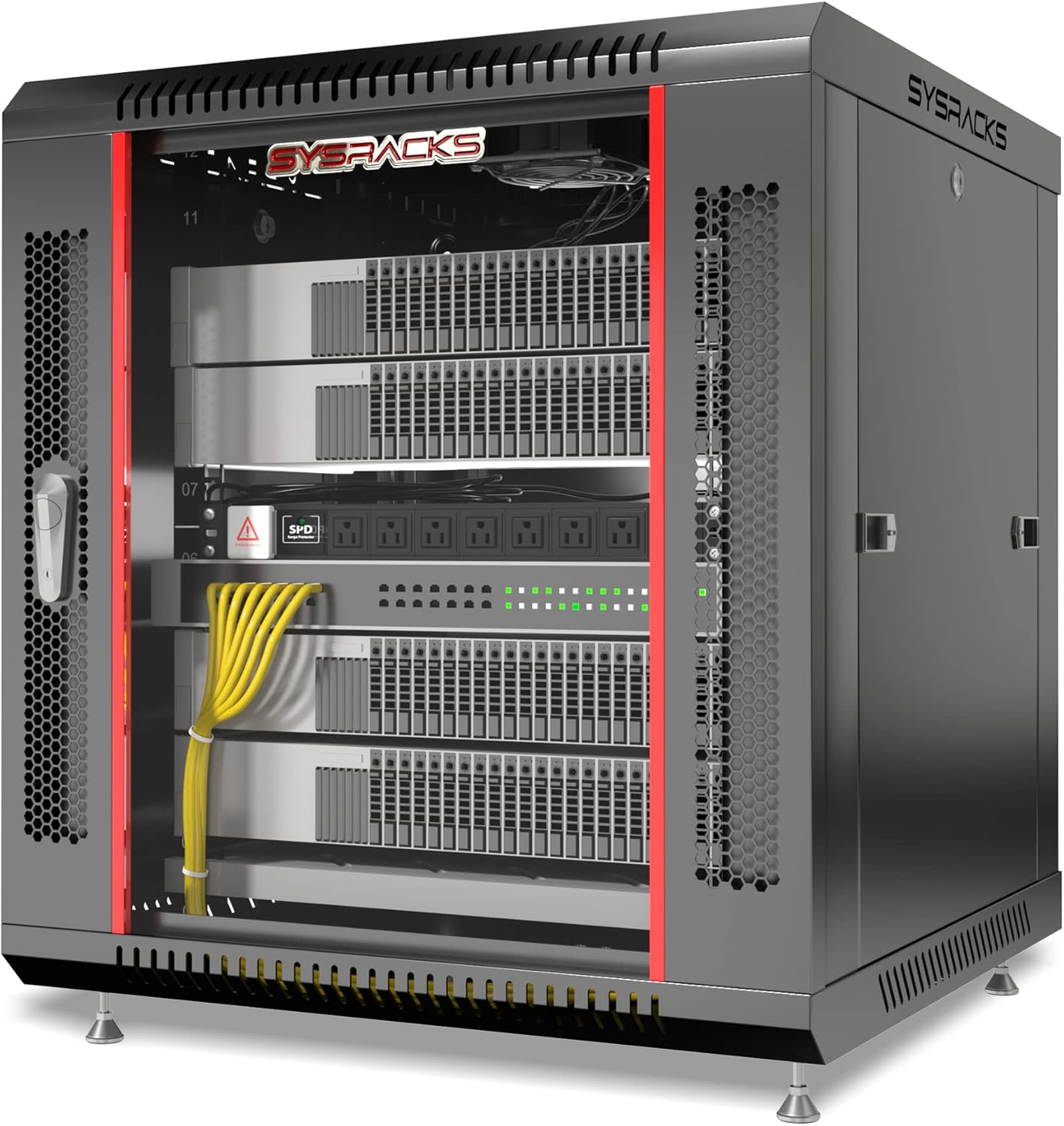 Network Data Cabinet - 12U Rack Mount - Wall Mount Australia | Ubuy