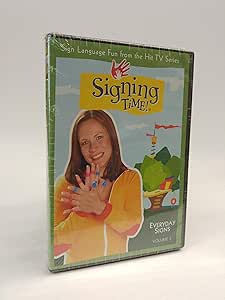 Signing Time Everyday Signs DVD 3: Amazon.ca: Movies & TV Shows