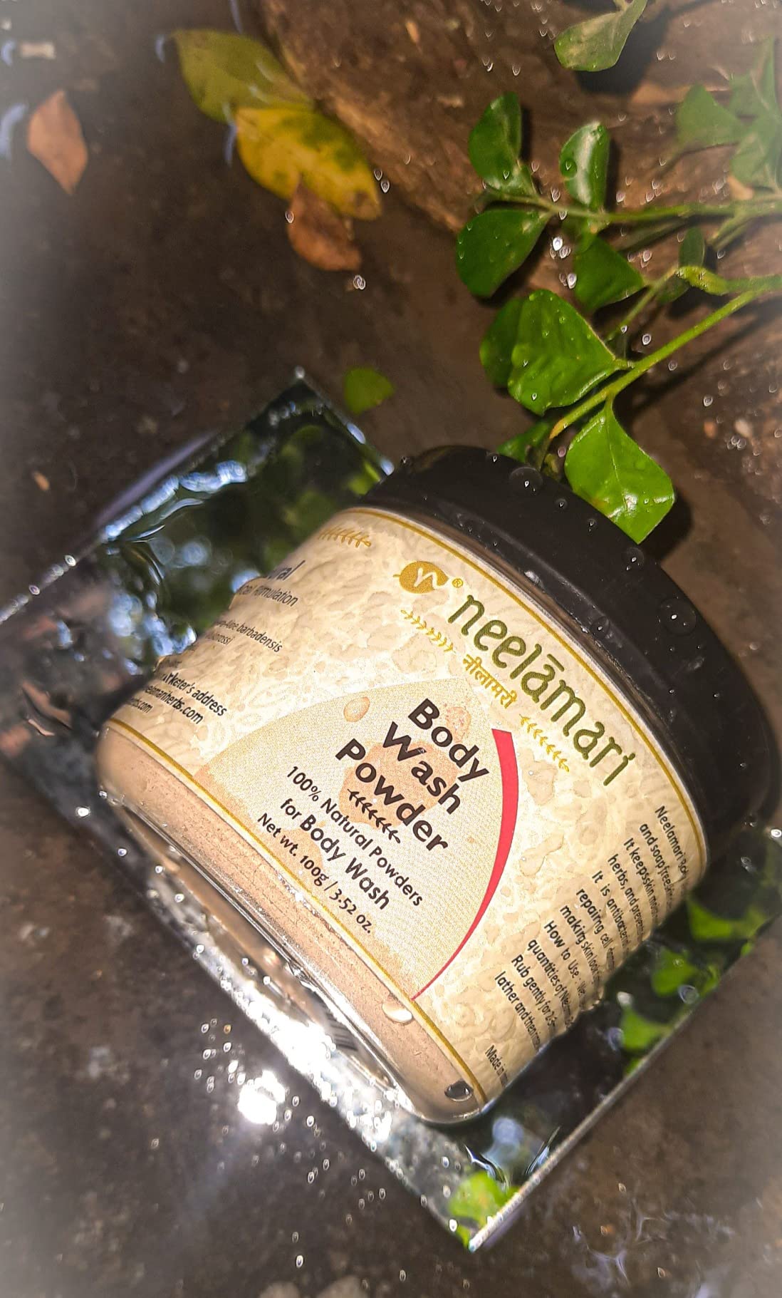 Amazon.in: Buy Neelamari Body Wash Powder for Deep Facial Cleansing ...