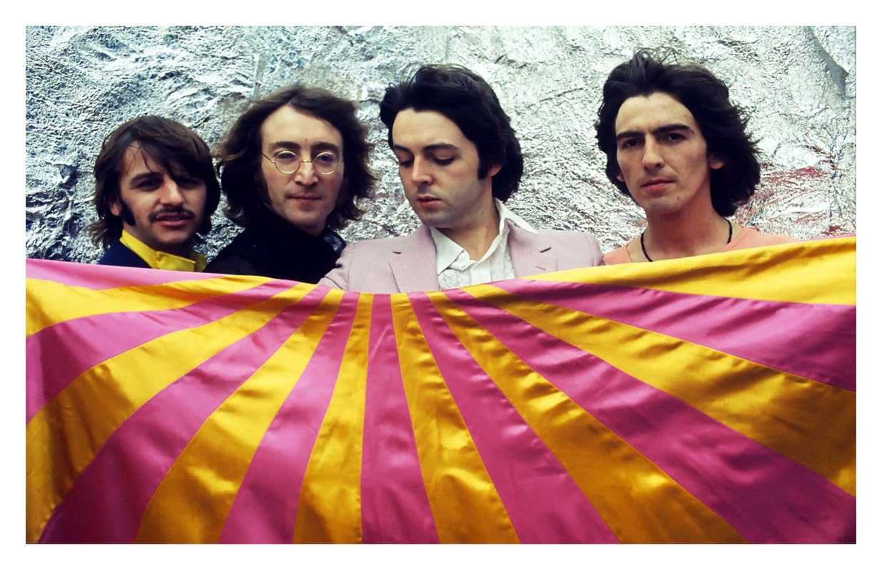 HK PRINTS Beatles Rock Band Music Wall Poster for Room (12x18 Inch, 300 ...