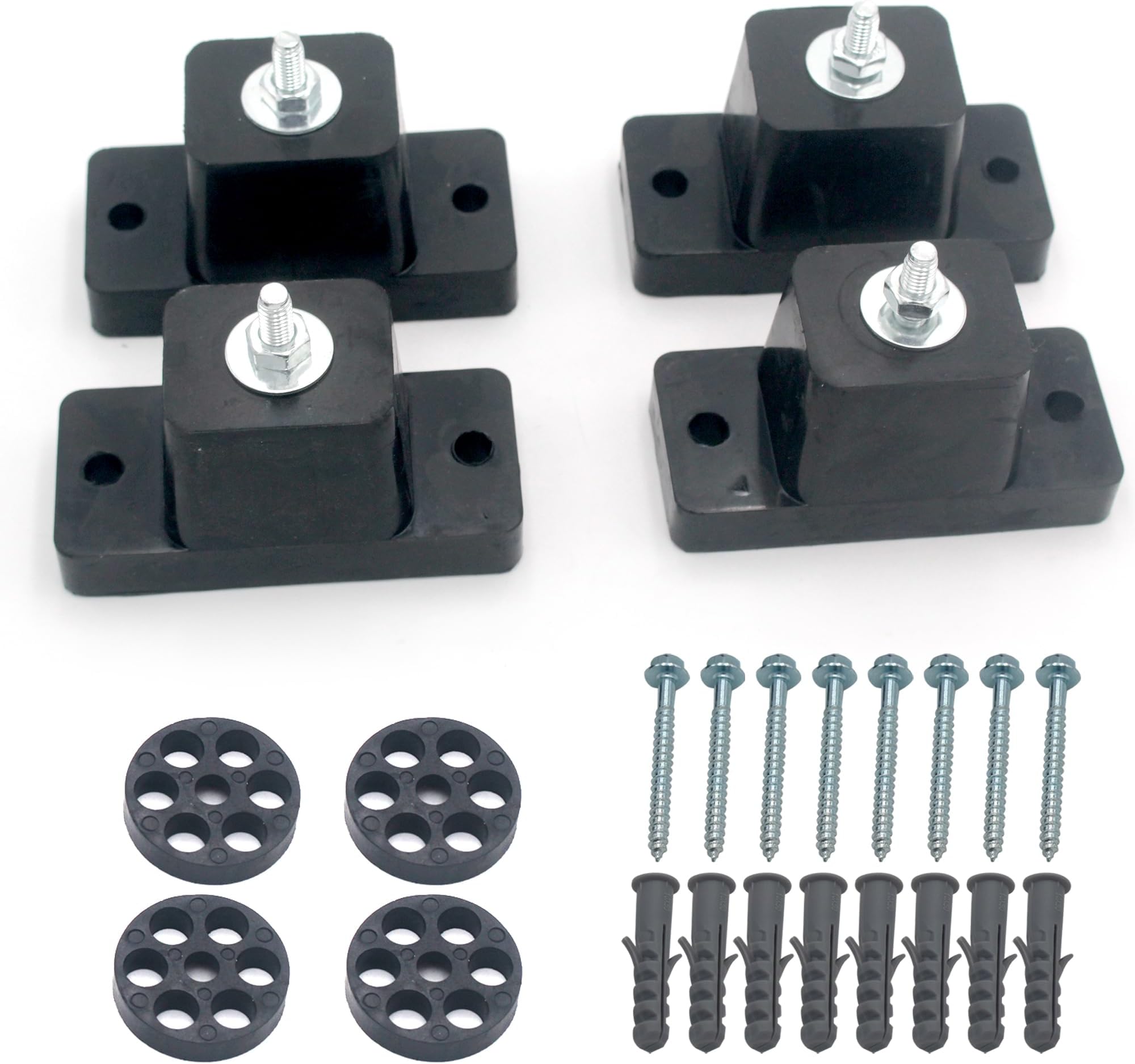 Amazon.com: AC Parts 4Pack Anti-Vibration Rubber Pads,Shock Absorbing ...