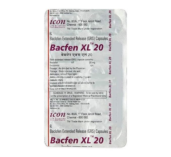 Bacfen XL - Strip of 10 Capsules : Amazon.in: Health & Personal Care