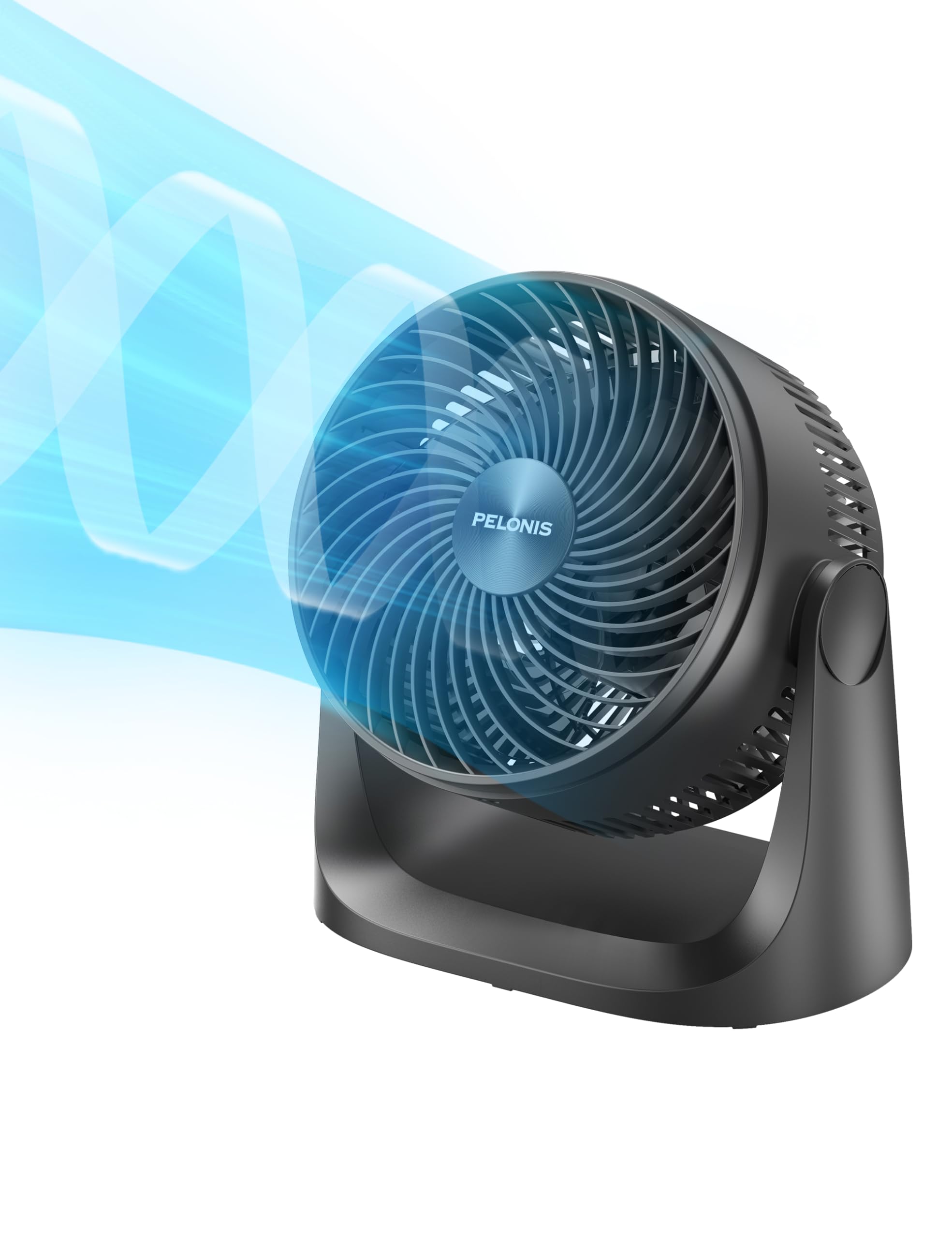 Amazon.com: Pelonis 3 Speed Small Room Air Circulator Fan with 7-inch ...