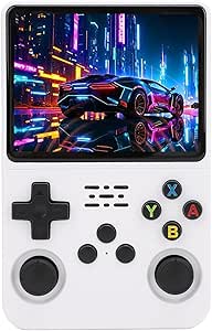 R36S Handheld Game Console, DDR3L 1GB RAM 640x480 HD 3.5in IPS Screen ...