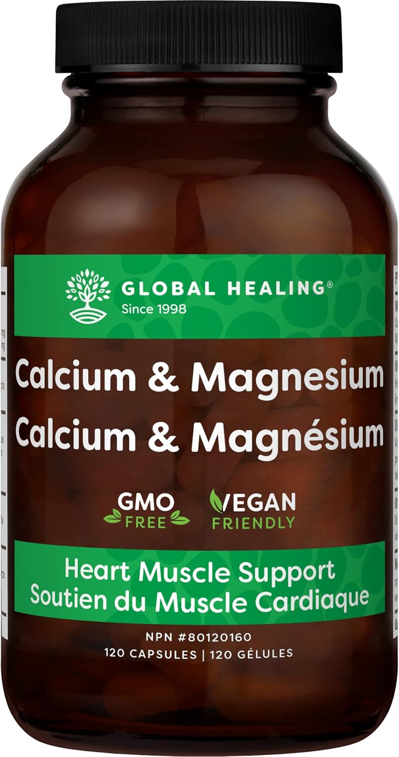 Global Healing Calcium & Magnesium Supplement - Maximum Absorption To ...