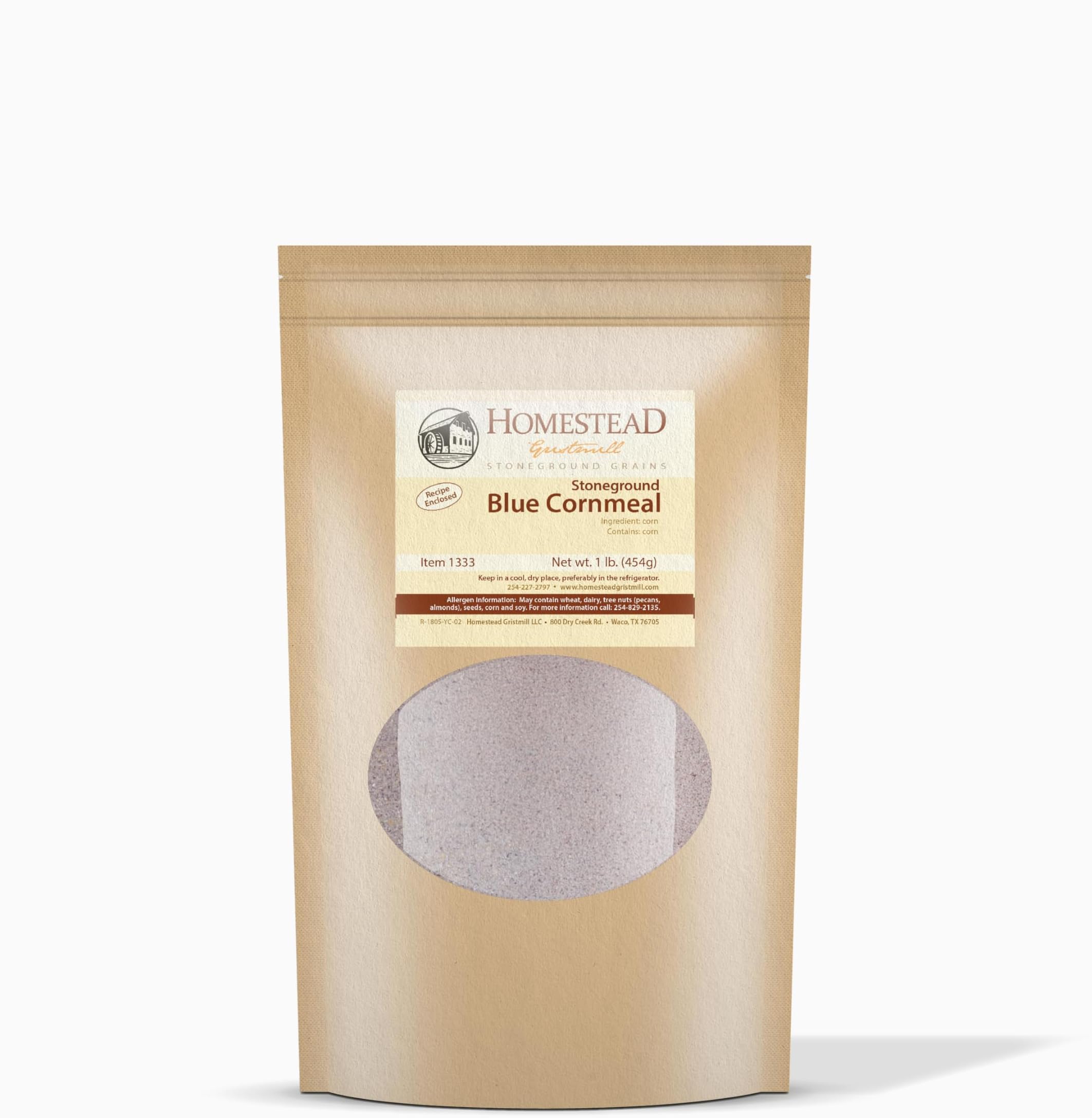 Amazon.com : Organic Blue Hopi Cornmeal, Fresh Stone Ground, Farmer ...