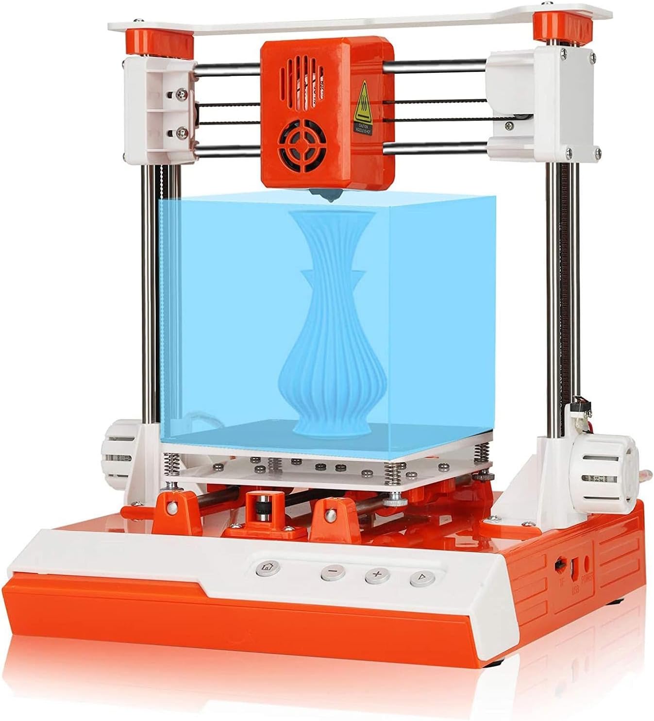 Easythreed K1 masaüstü mini 3D yazıcı, 100 x 100 x 100 mm baskı boyutu ...
