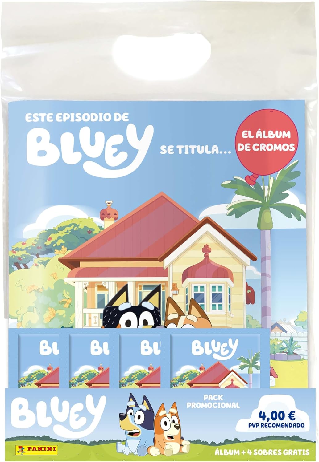 Bluey- Starter Pack, Color Azul (Panini España, S.A 004992speggss ...