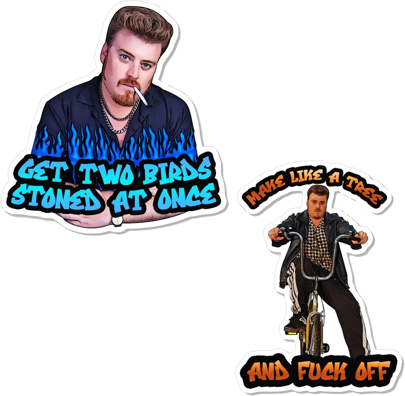 Amazon.com - Trailer Park Boys Ricky Sticker | Smokes Let's Go ...
