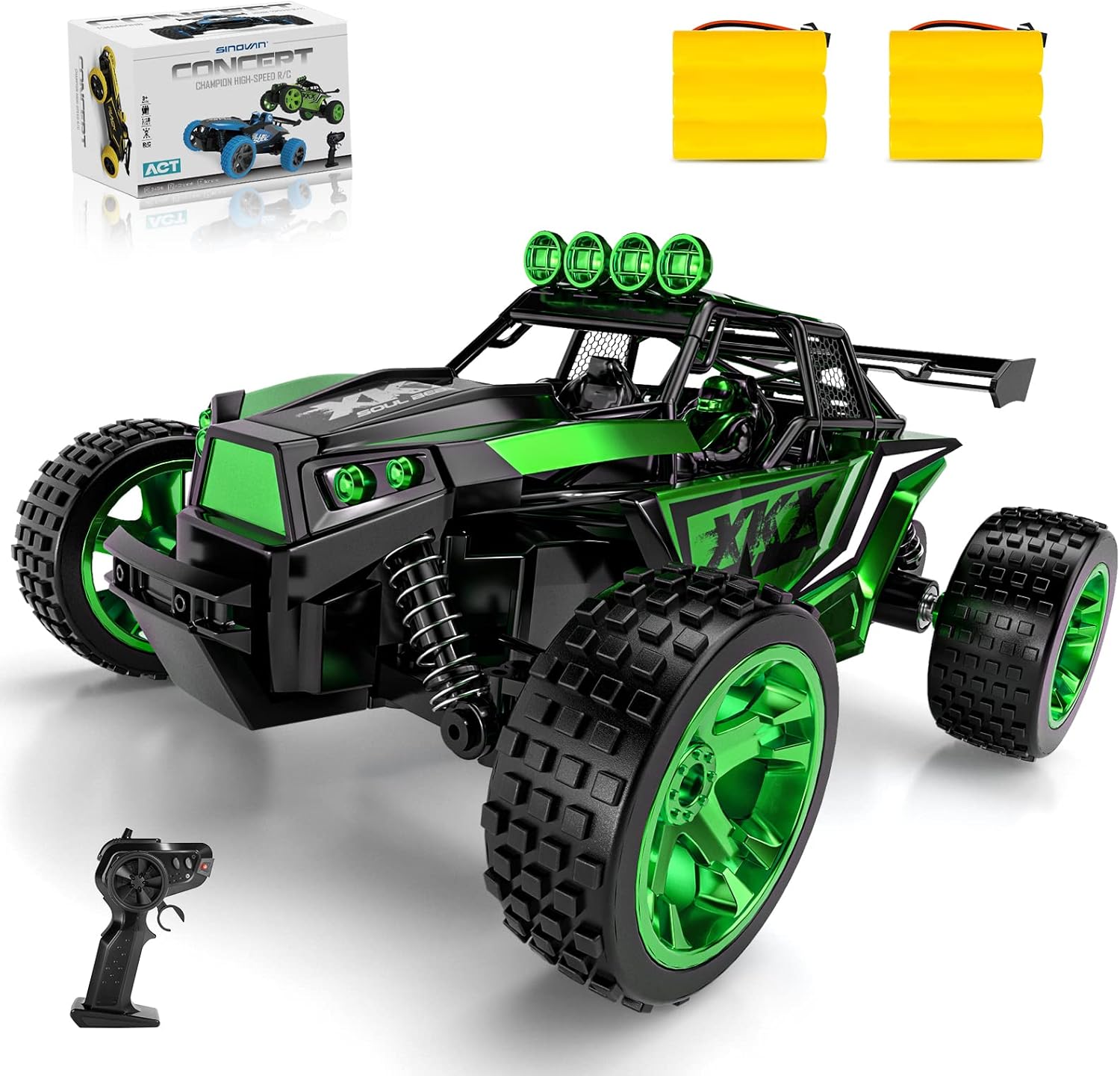 Buy Tecnock RC Car for Kids,2.4GHz 20 KM/H High Speed Remote Control ...