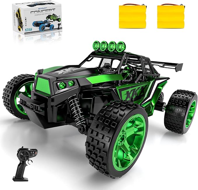 Amazon.com: Tecnock RC Car for Kids,2.4GHz 20 KM/H High Speed Remote ...