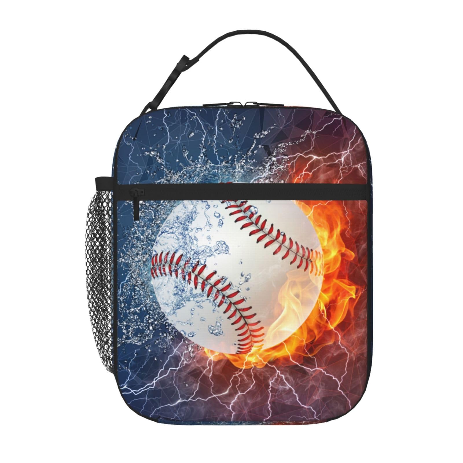 Amazon.com: YIJIUWKIS Sports-Themed Baseball Lunch Box for Boys Girls ...