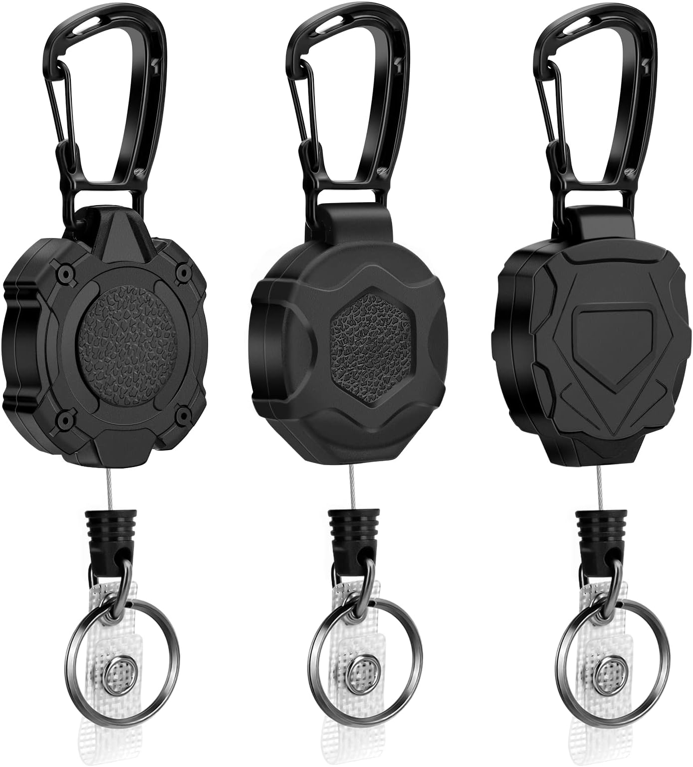 Amazon.com : Soleebee 3 Pack Retractable Keychains Heavy Duty ...