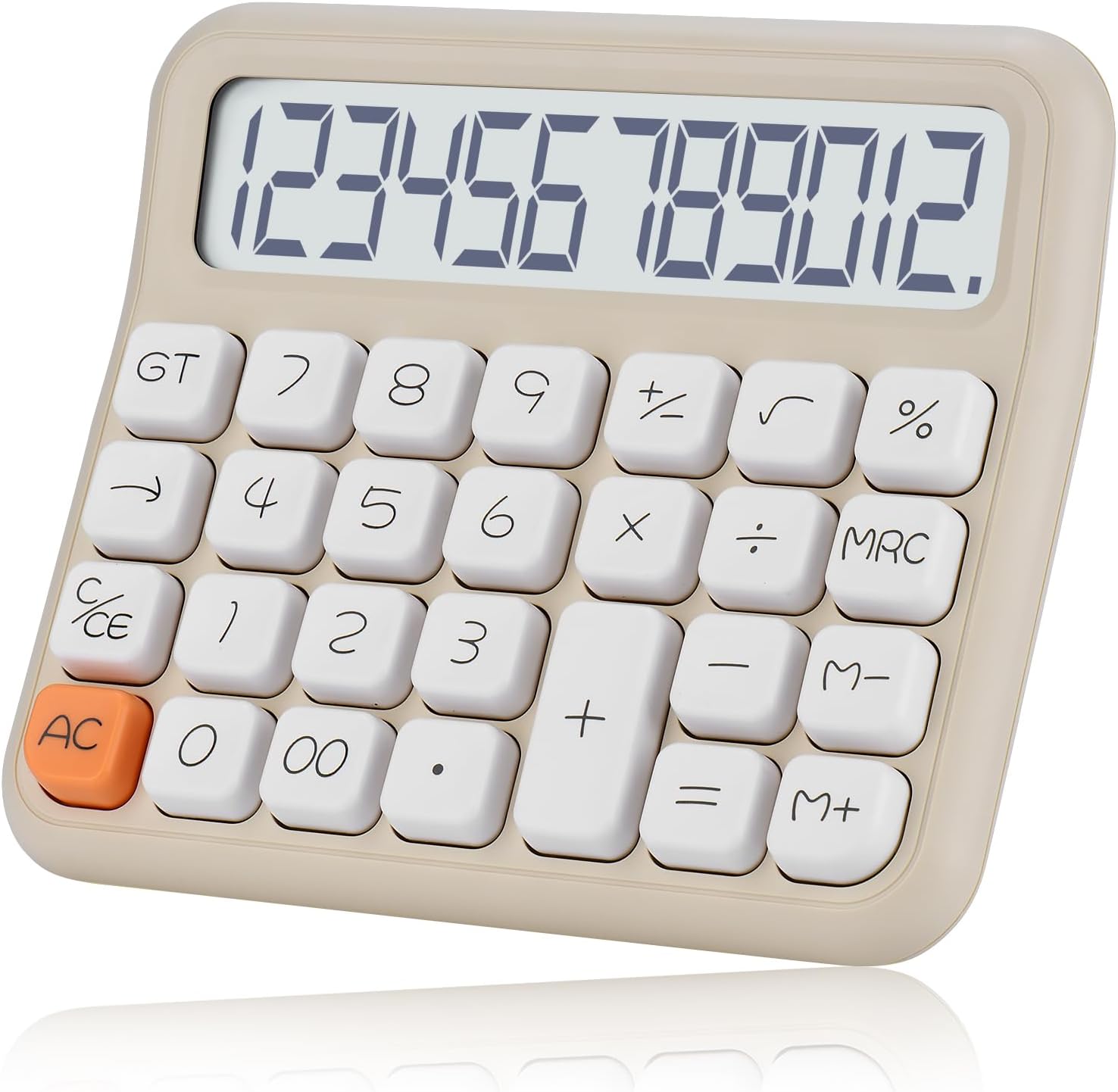 Amazon.com : Standard Function Desktop Calculator,Powered by Batteries ...
