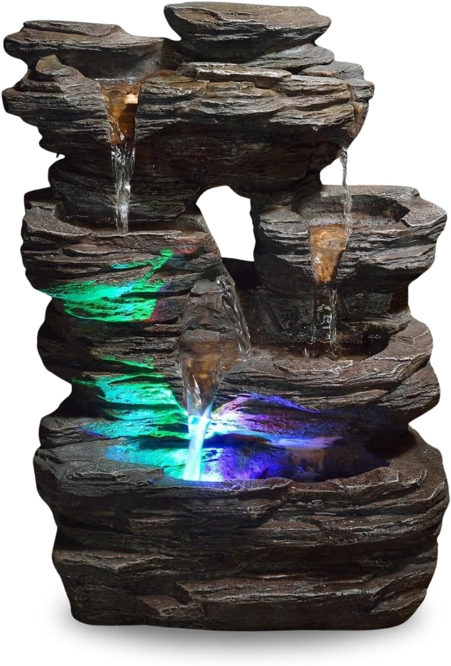 Zen’Light - Fontaine d’Intérieur Nature Pietra - Décor Zen Naturel en ...