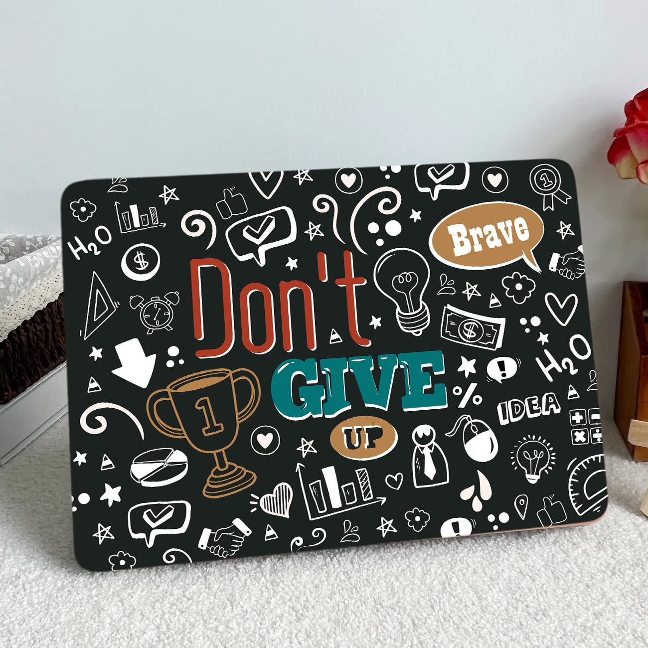 Kotart Doodle Art Printed Self Adhesive Graphic Printed Vinyl Laptop ...