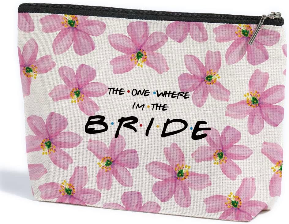 Amazon.com: Funny Bride Gifts Makeup Bag Engagement Gift Bridal Shower ...