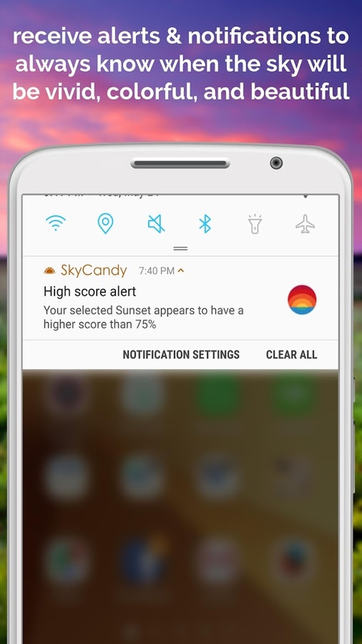 SkyCandy - Sunset Forecast + Quality Predictor - App on Amazon Appstore