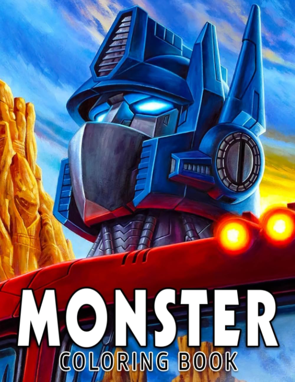 Monster Coloring Book: Filled with High Quality Images of Strong and ...