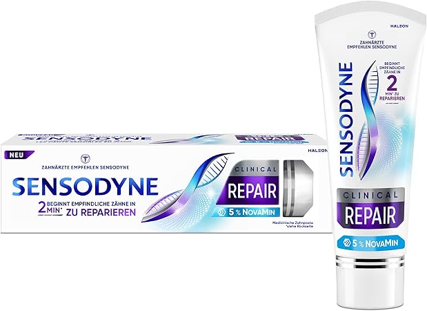 Sensodyne Clinical REPAIR, Zahnpasta für empfindliche Zähne mit 5 % ...