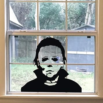 Amazon.com: FlyWallD Halloween Holiday Decals Michael Myers Horror ...