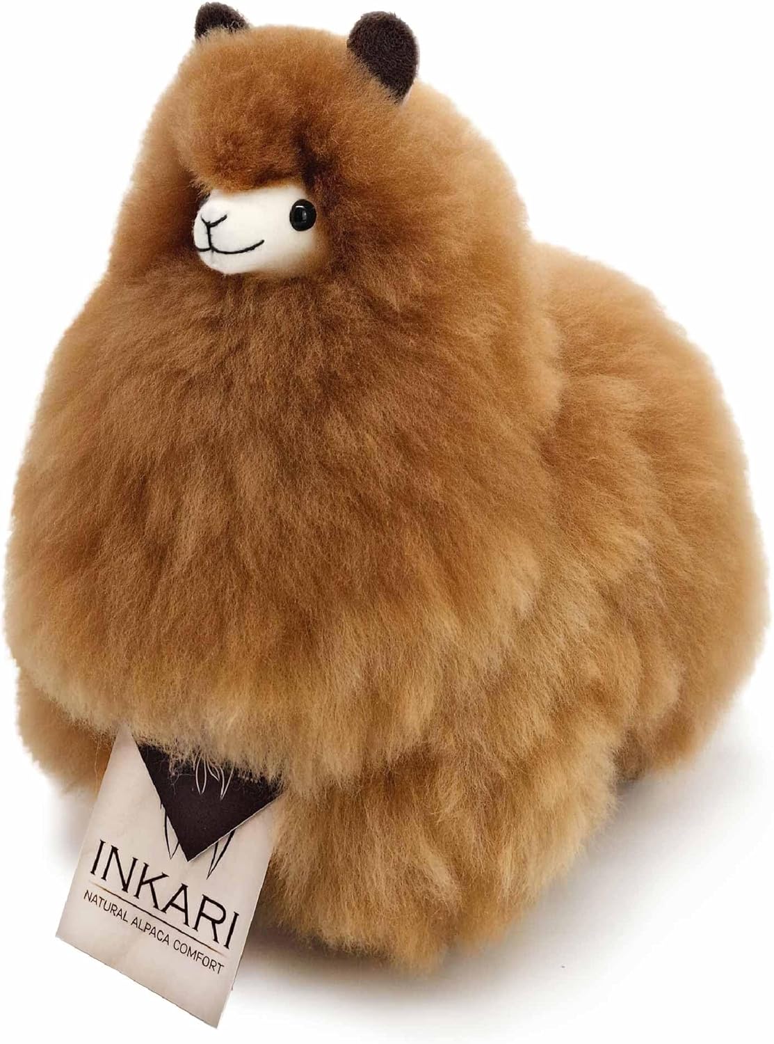 Amazon.com: Inkari Alpaca Stuffed Animal I 9 inch I Made of Real Alpaca ...