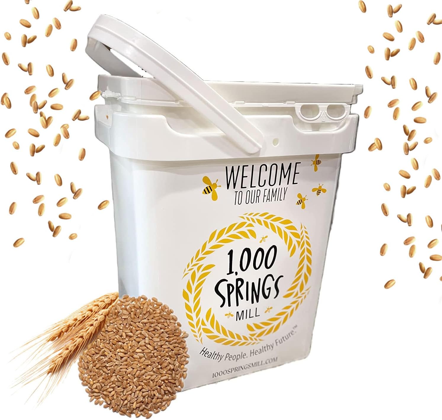 Amazon.com : Wheat Montana Prairie Gold Hard White Spring Wheat Berries ...