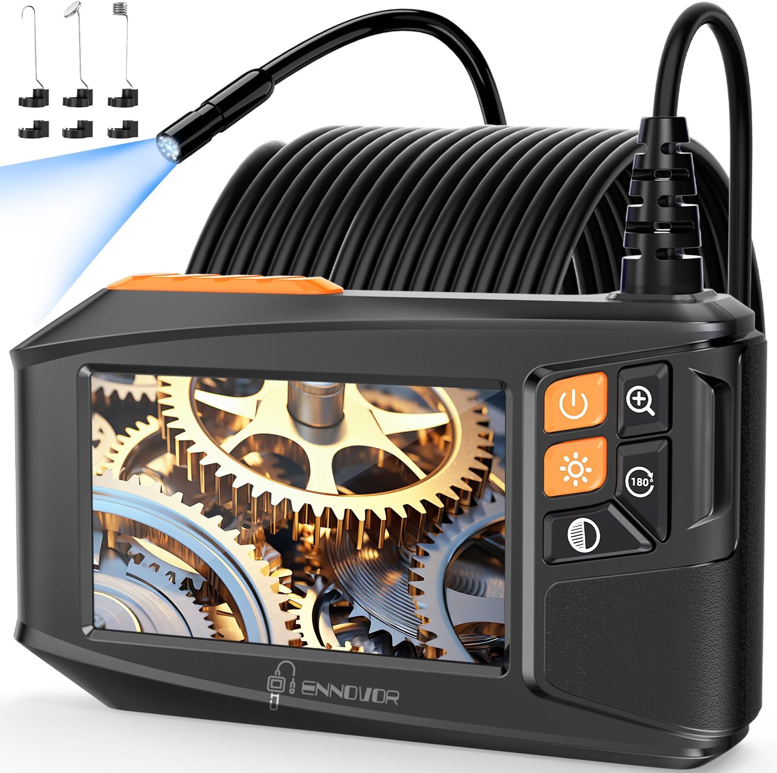 DEPSTECH Endoscope Camera USB 720P Caméra Endoscopique, Sonde Étanche ...