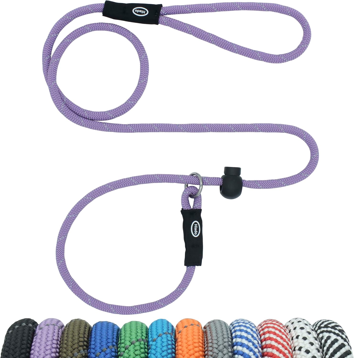 Amazon.com : Hiado Slip Lead Dog Leash Reflective with Stopper Loop ...