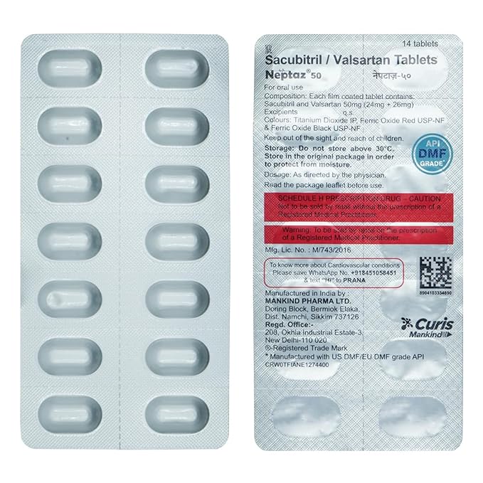 Neptaz 50 - Strip of 14 Tablets : Amazon.in: Health & Personal Care