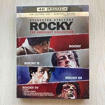 Amazon.co.jp: Rocky The Knockout Collection 4K UHD Blu-ray Import ...