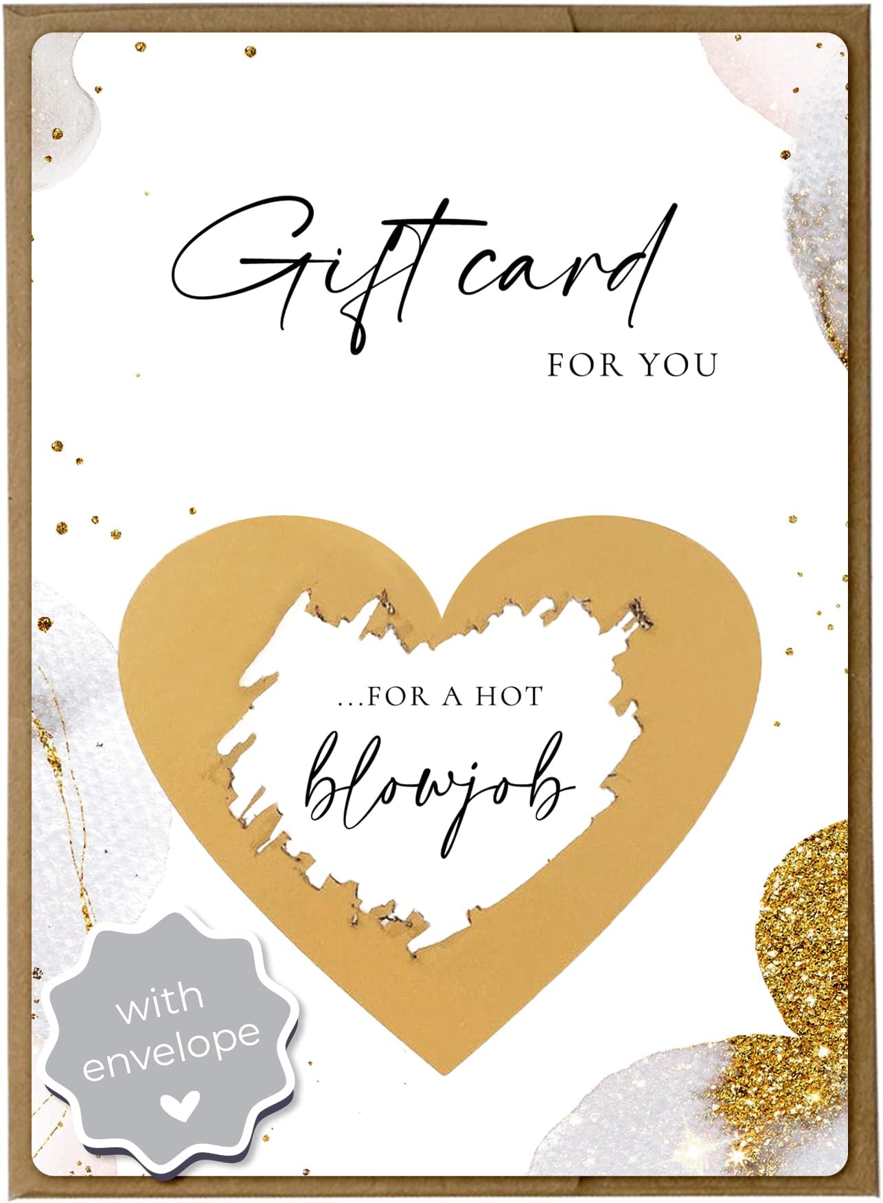 Amazon.com : Jolicoon - Gift card for you - Gift card for boyfriend ...