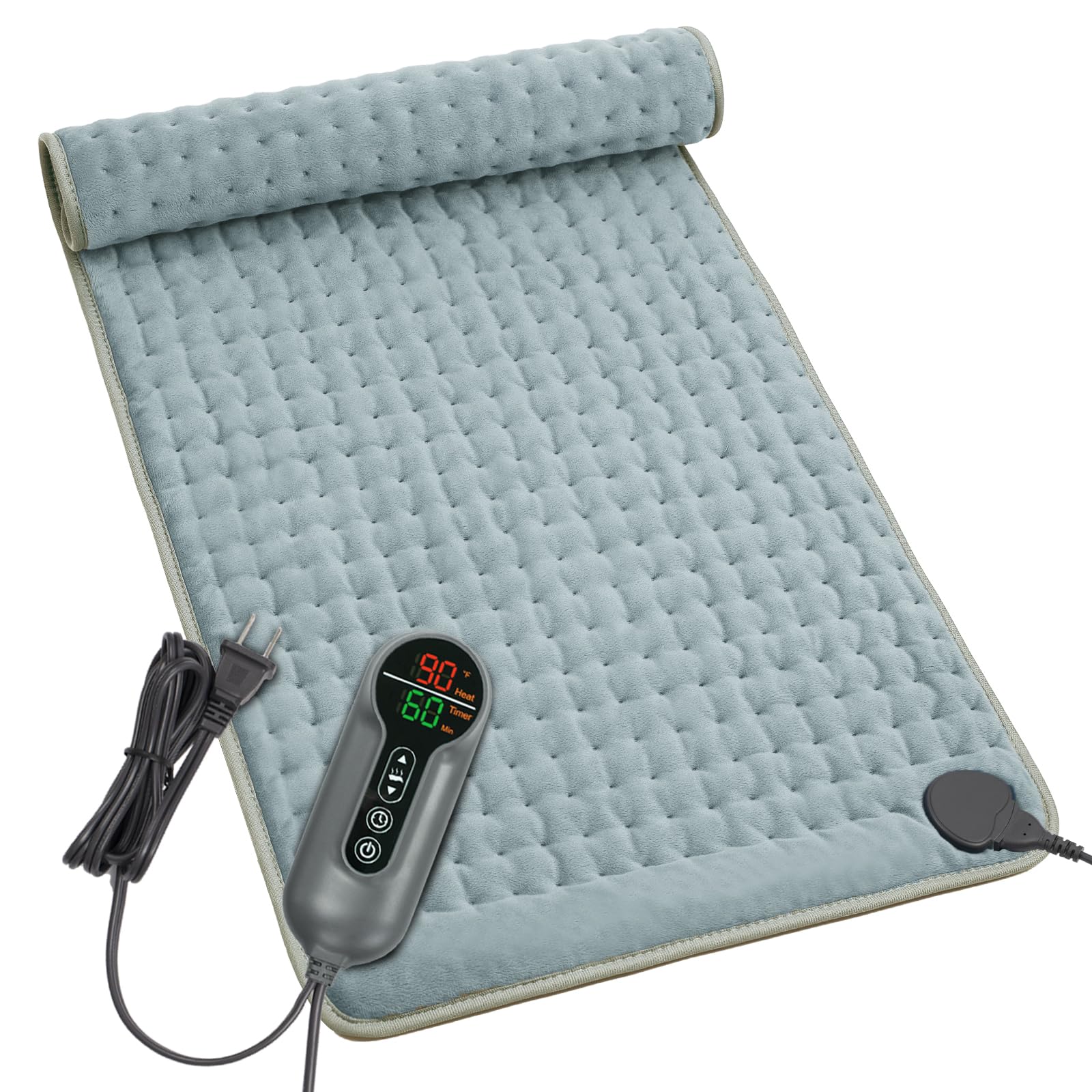 Amazon.com: Heating Pad - Electric Heating Pad for Back Pain and Cramps ...