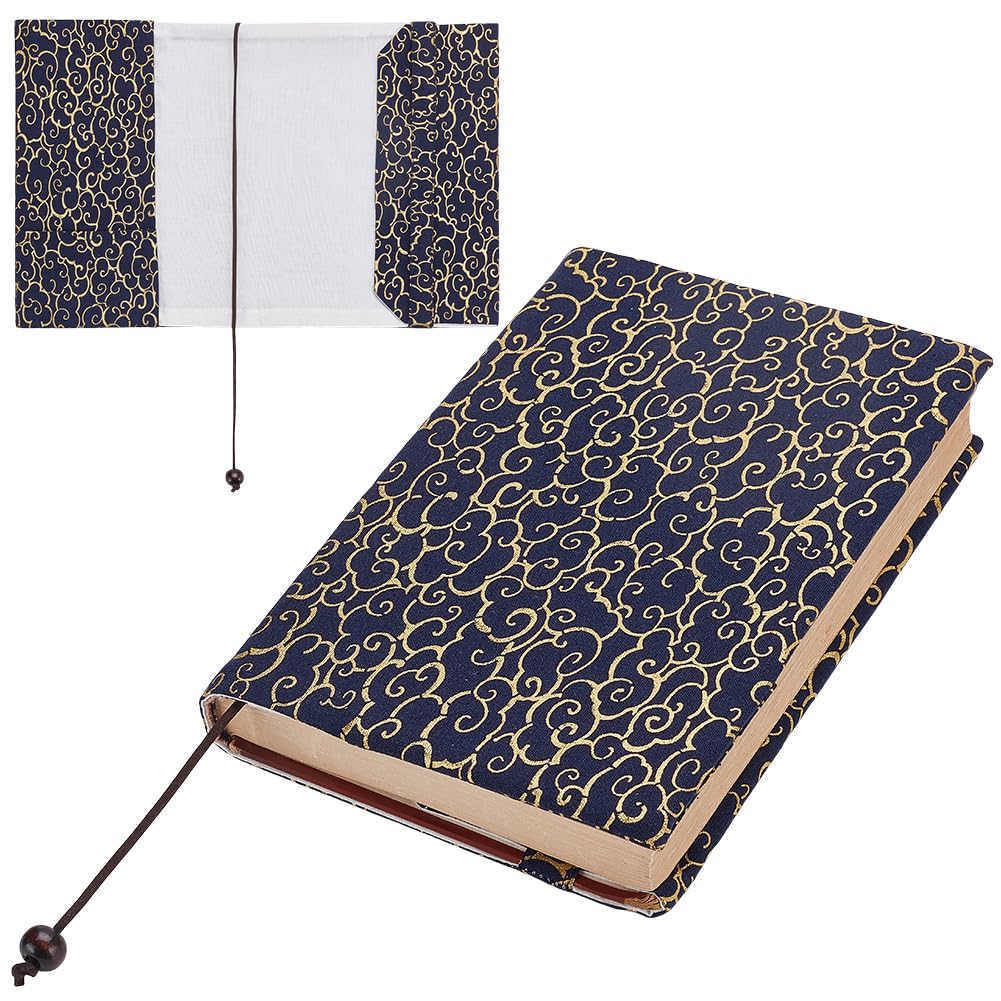 Amazon.com: INFUNLY A5 Size Book Covers Canvas Book Protector for 5.5x8 ...