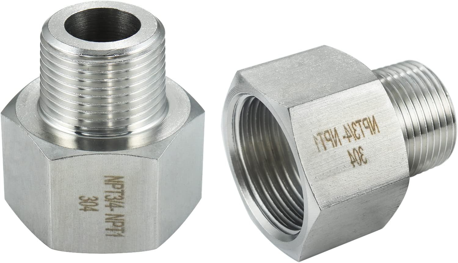 1" FNPT x 3/4" MNPT Galv 90 Degree Street Elbow - Amazon.com