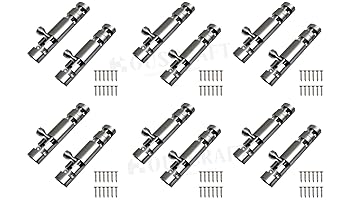Houscraft zaylo Aluminium Door Latch & Bolt, Tower Bolts for Doors ...