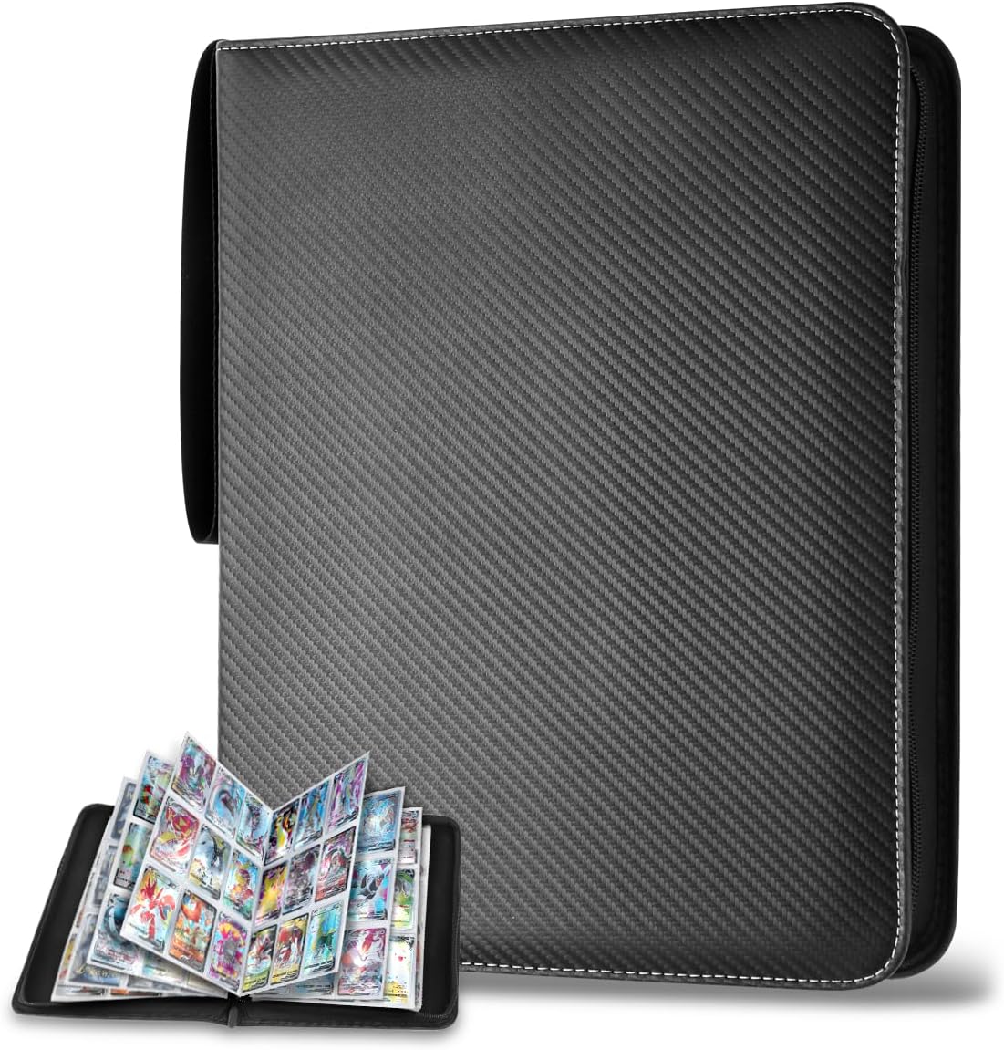 Amazon.com: Star Cards Toploader Binder - Holds Up To 216 Toploaders ...