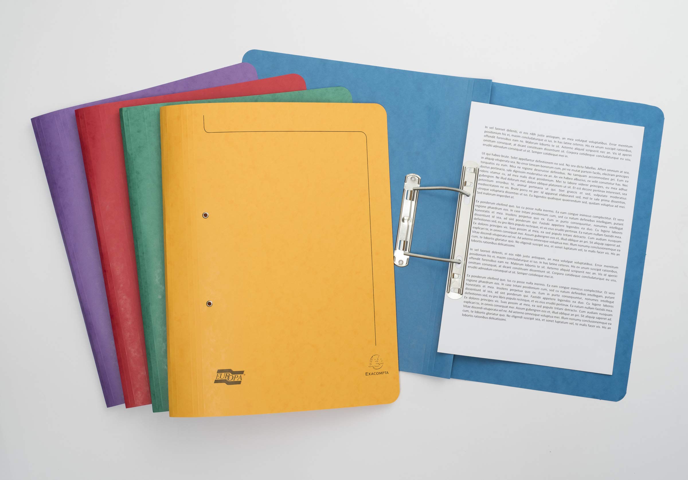 Exacompta - Ref 3000Z - Europa - Spiral File, 350 x 250mm, 300 Micron ...